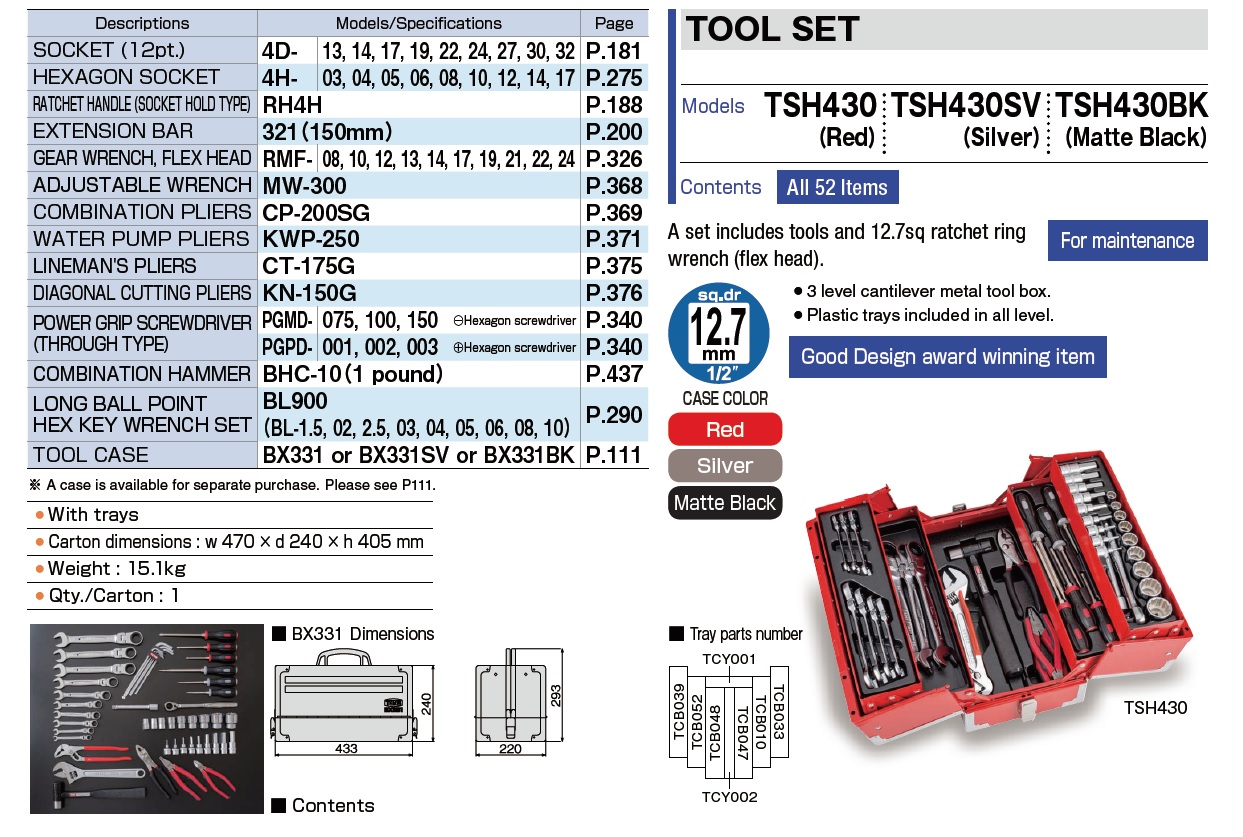 Ichiban Precision Sdn Bhd - Tone - Tone Tool Set